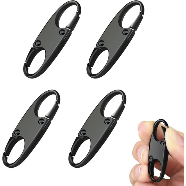 Zipper Clip Theft Deterrent,Double Opening Zipper Pull Replacement ...