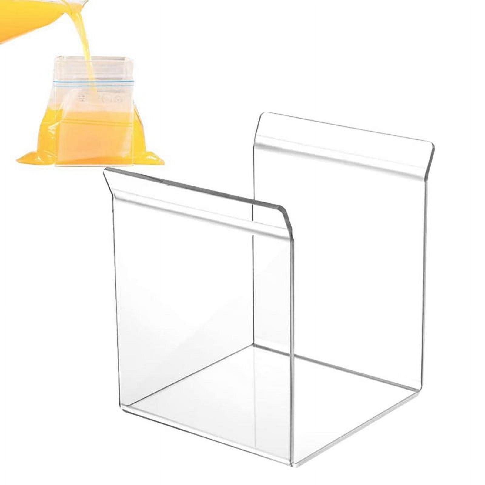 Zipper Closure Bag Holder Kitchen Food Snack Seal Sealing Bag Non ...