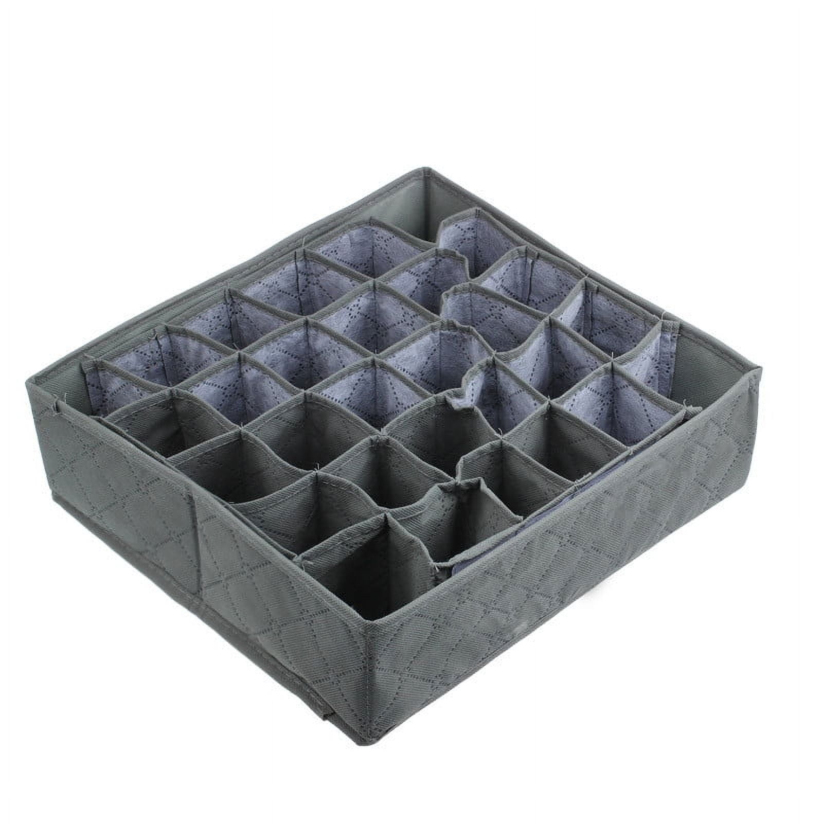 Dorm Storage Containers 30 Cells Bamboo Charcoal Ties Socks Drawer ...
