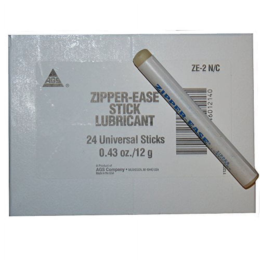 Zipper Ease Lubricant (Box of 24 sticks) - Walmart.com