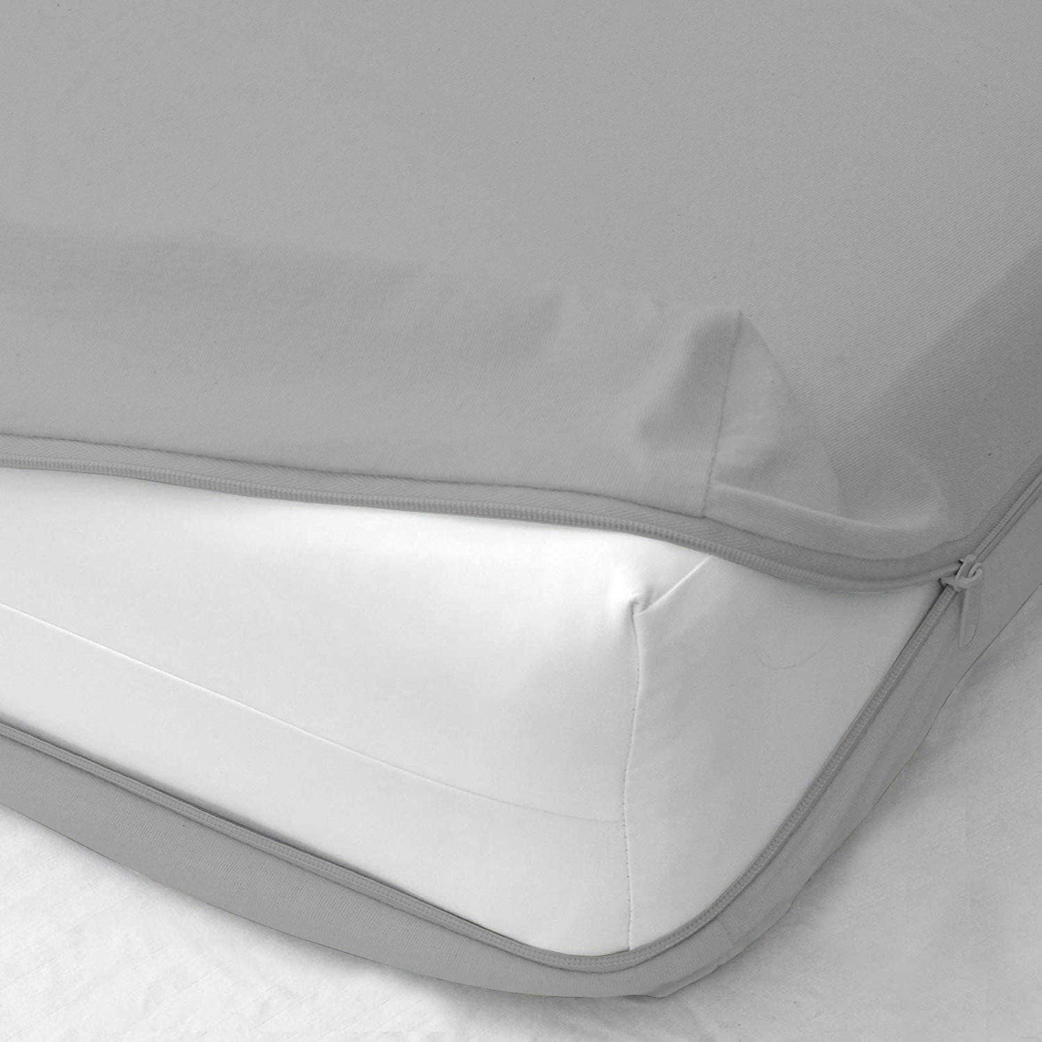 Zipper Fitted Sheet - Pure Egyptian Cotton 800 Thread Count, Queen ...