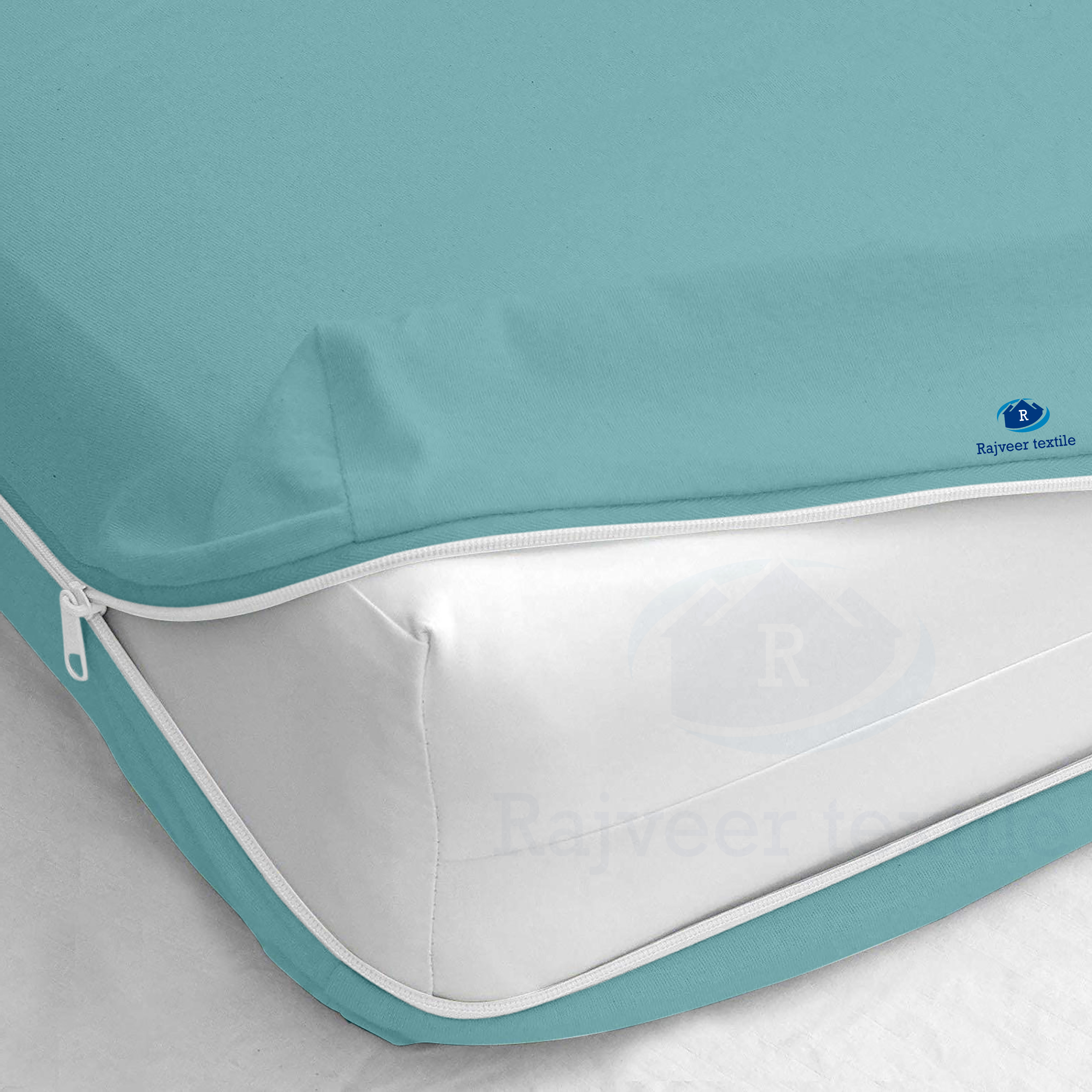 Zipper Fitted Sheet - Twin-Xl Size Zipper Fitted Sheet 16" Inch Deep ...