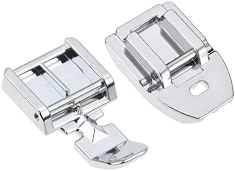 Zipper Foot and Invisible Zipper Foot for All Low Shank Snap-On Singer ...