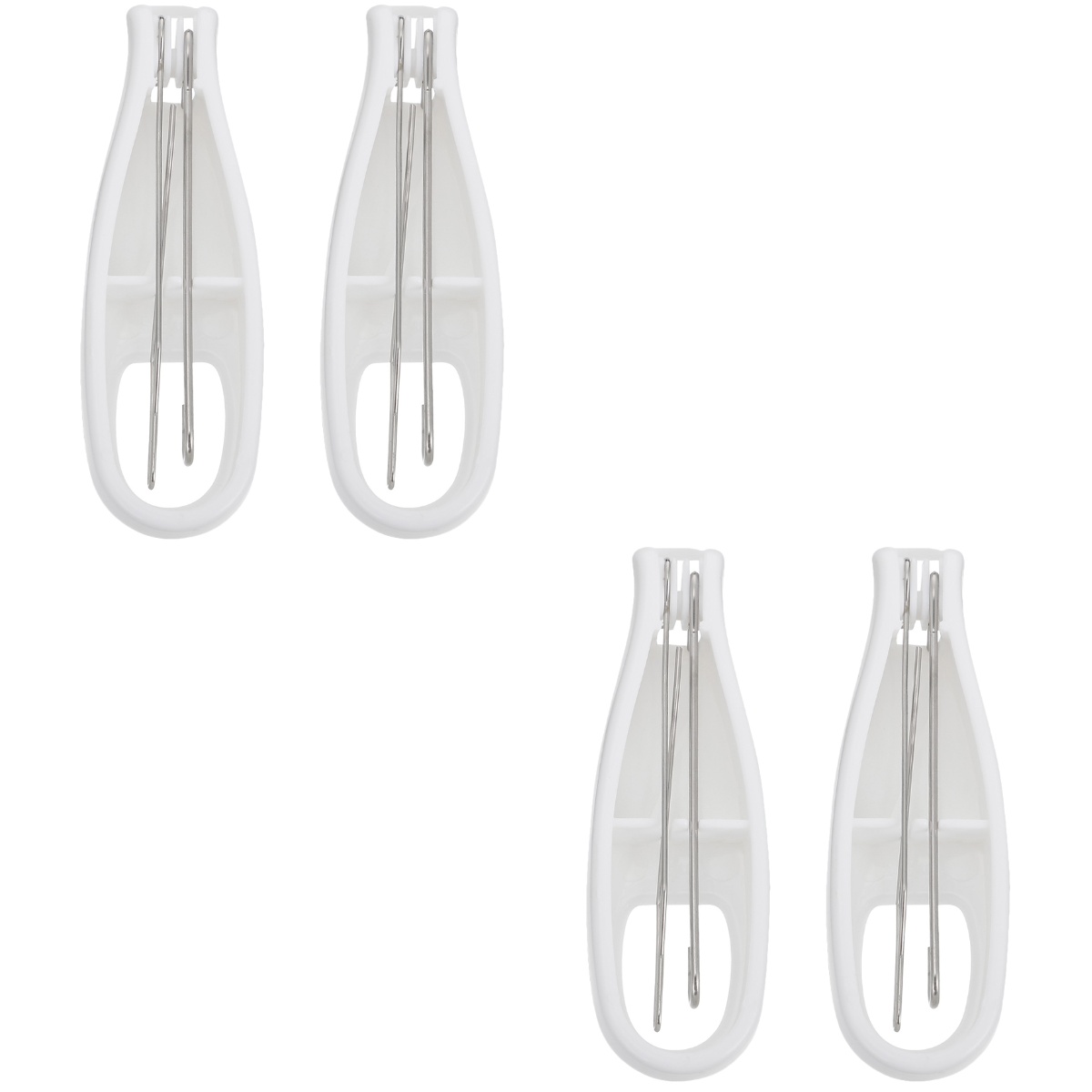 Zipper Helper Button Hook 4 Pcs Puller Auxiliary Tool Buttons Wire ...