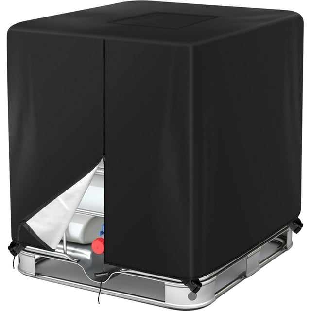 Zipper IBC Tote Cover Gallon for 420D 1000L Outdoor Water Tank ...