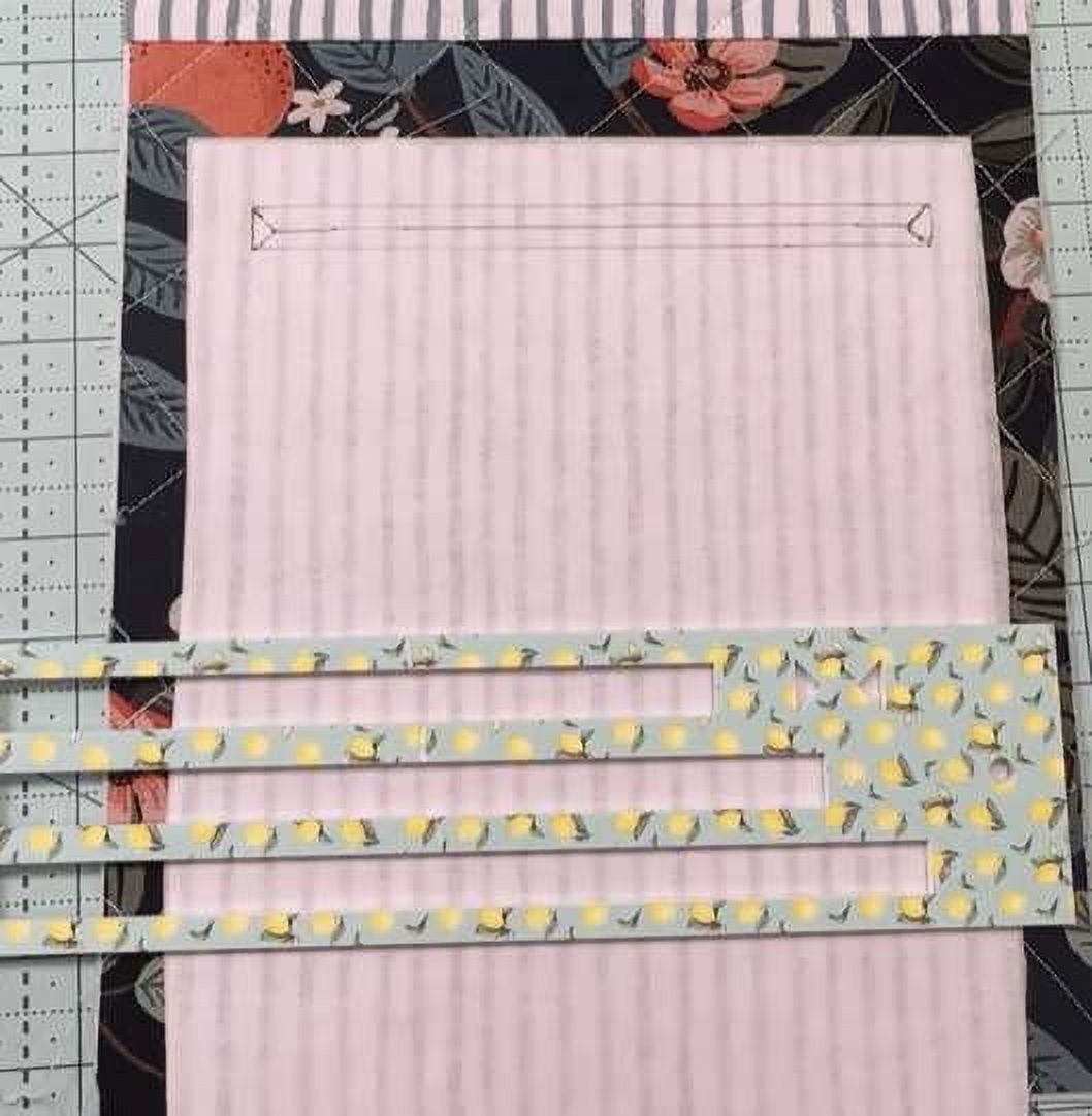 Zipper Pocket Template, Acrylic Zipper Making Templates for 7/8/9 Inch ...