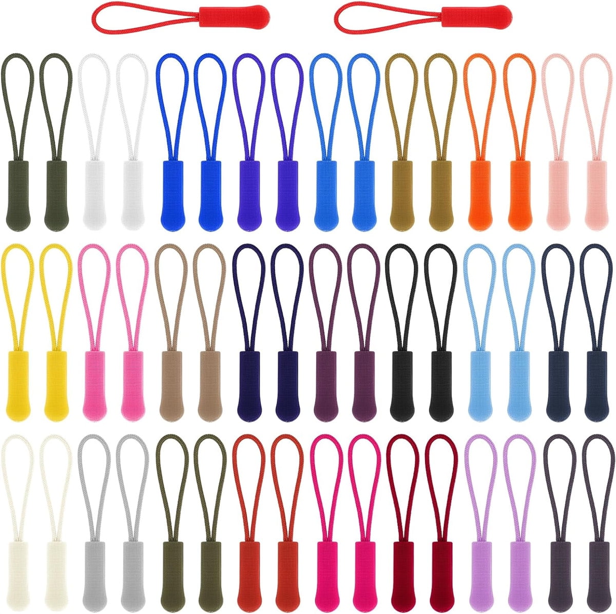 Zipper Pull Replacement 100 PCS,Zipper Pull Tab Replacement for ...