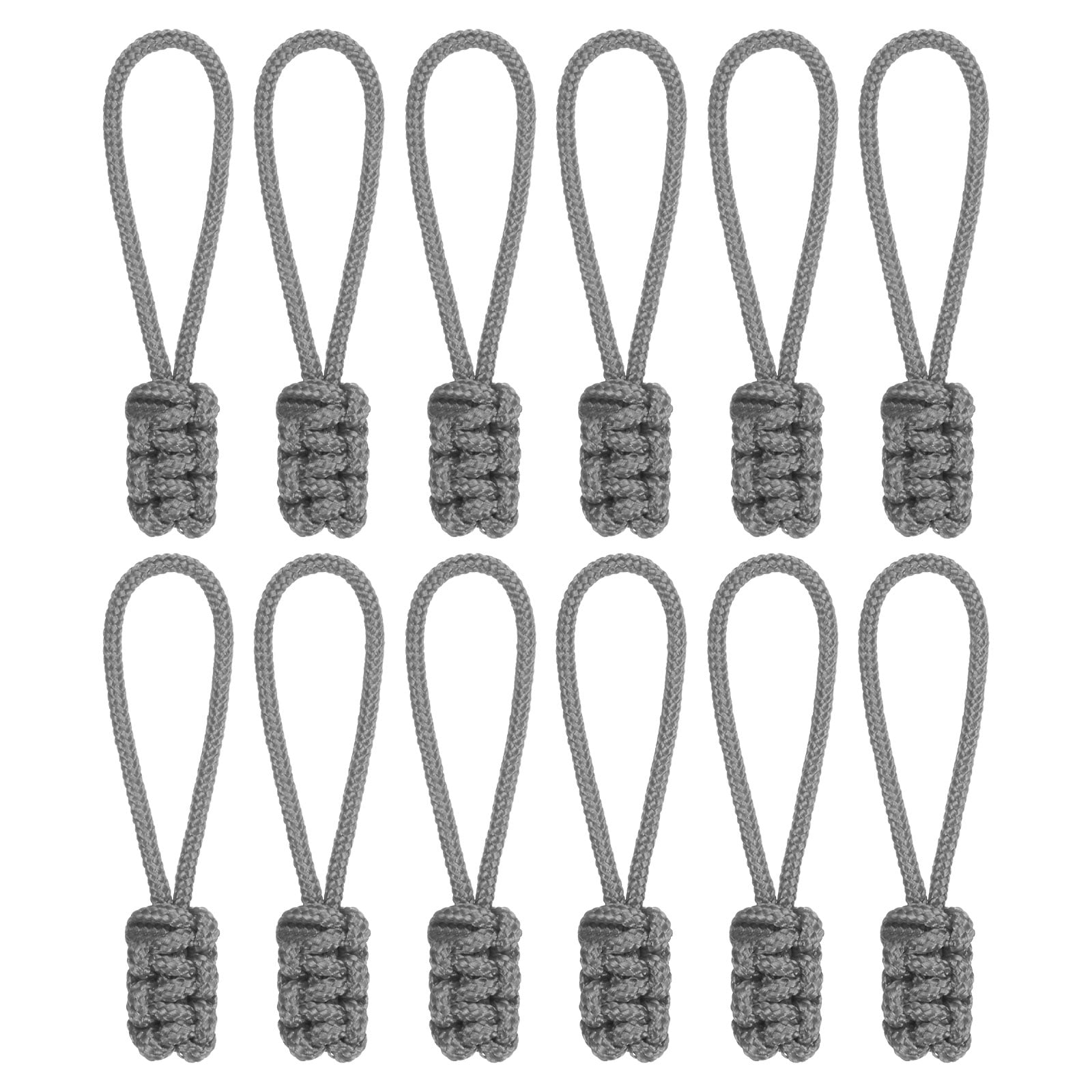 Zipper Pull Replacement [12PCS] - Extender Woven Rope Zipper Heads Use ...