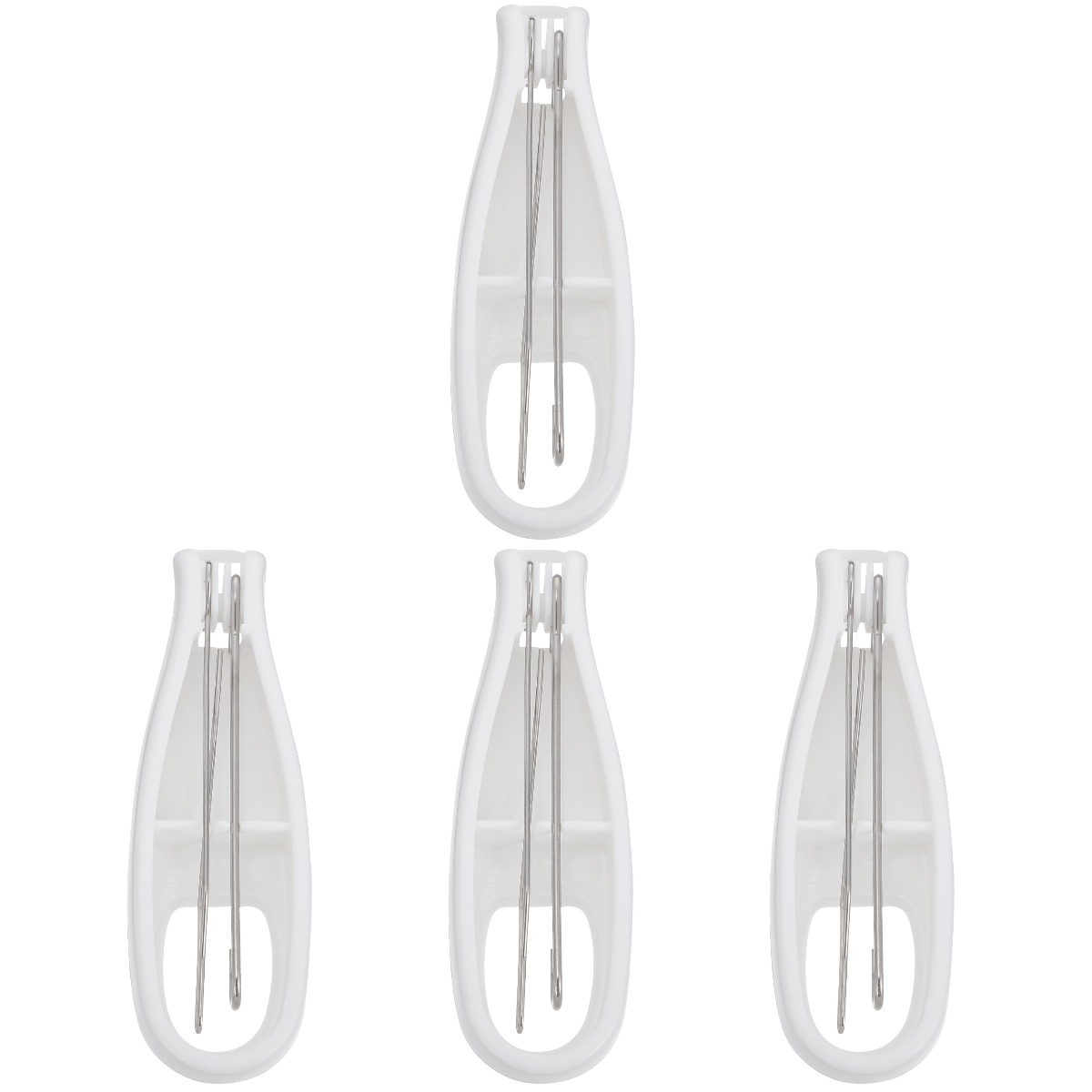 Zipper Puller Button Hook Dressing Aid Grip Steel Pulling Tool Helper ...