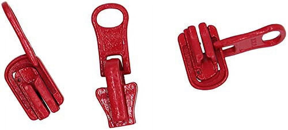 Zipper Repair Kit - #5 YKK Vislon Reversible Fancy Sliders - (3 Sliders ...