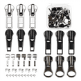Zipper Repair Kit, 5 Zipper Replacement Slider Kit, Zippers Pull Zip ...