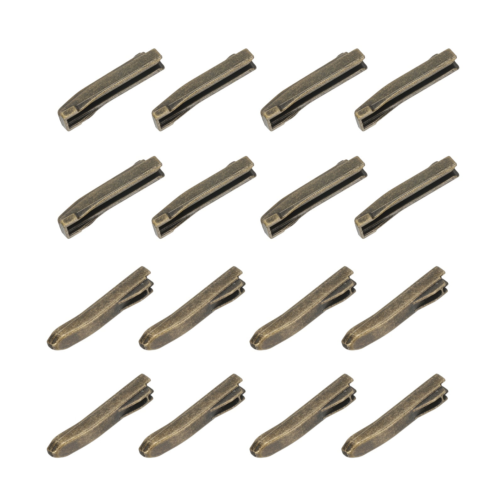 Uxcell Zipper Repair Kit, Metal Zipper Latch Slider Retainer Insert Pin ...