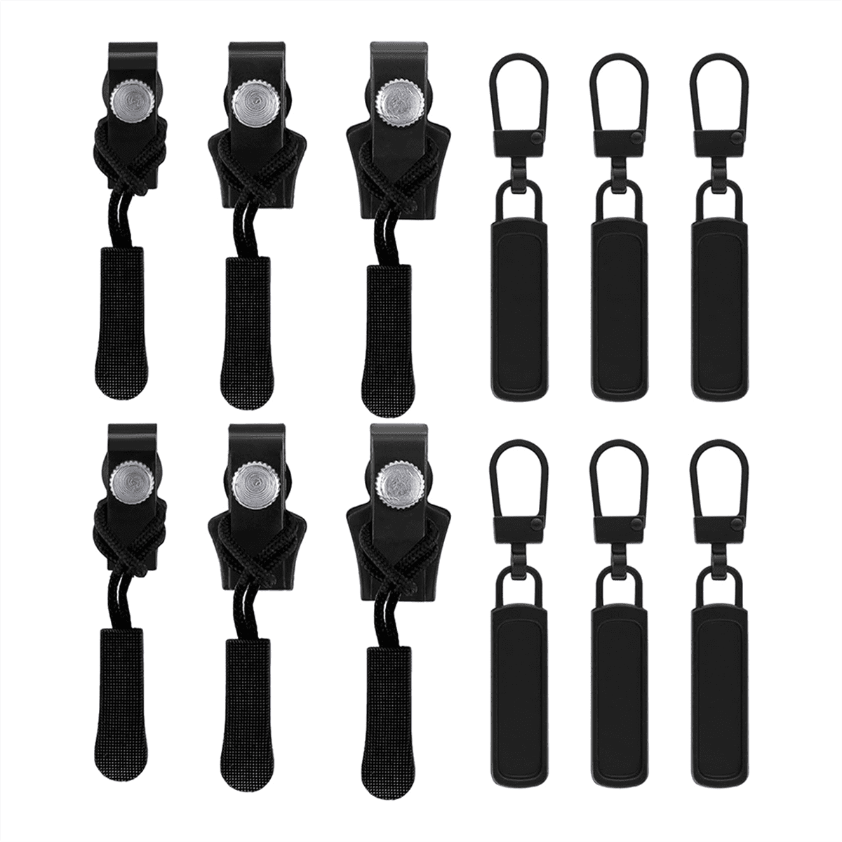 Zipper Repair Replacement Kit, 12 Pieces Universal Instant Zipper ...