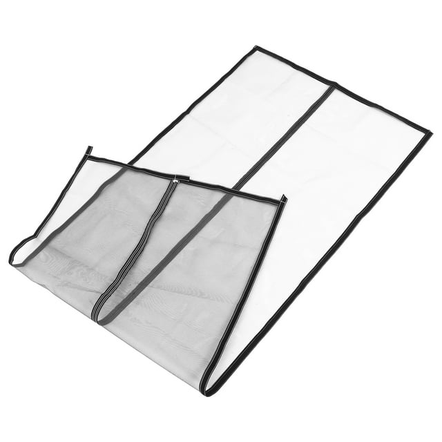 Zipper Screen Doors Dog Obstruct Cat Gate Folding Mesh - Walmart.com