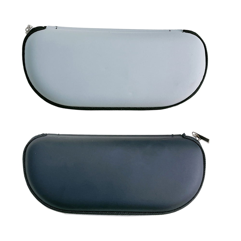 Zipper Sunglasses Soft Case Neoprene Glasses Pouch PU Leather Eyeglass ...
