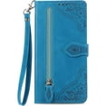 Zipper Wallet Phone Case For Nokia C100 Pu Leather Handbag Kickstand