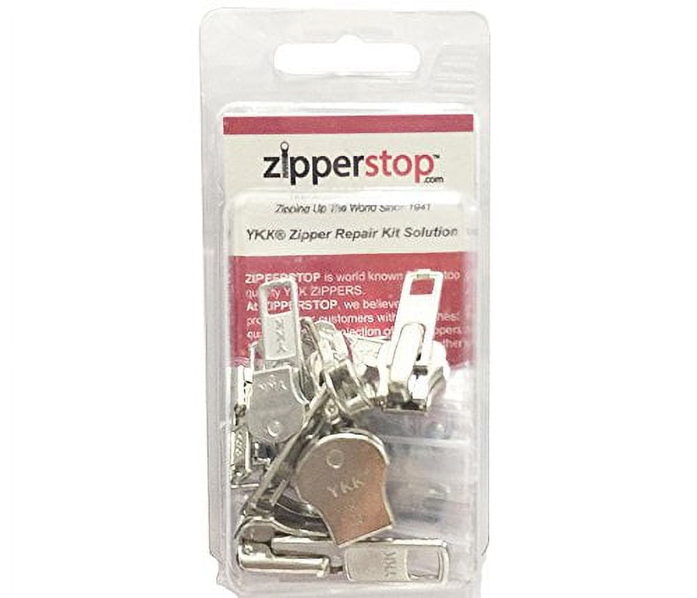 ZipperStop Wholesale - Zipper Repair Kit Solution 9 Sets YKK Auto Lock ...