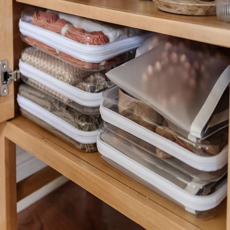 Zippered Hard Pouch, 2024 New Clear Hard Shell Zipper Case, Toy ...