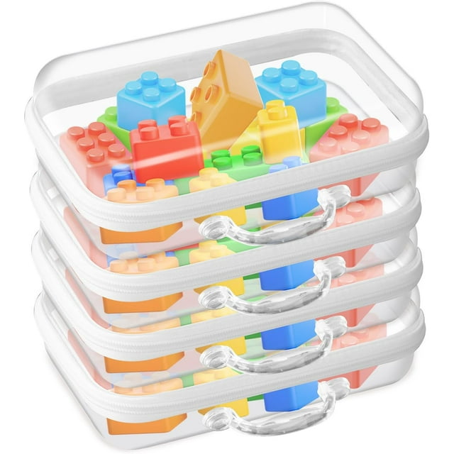 Zippered Hard Pouch, Clear Hard Shell Zipper Case, Clear Plastic ...