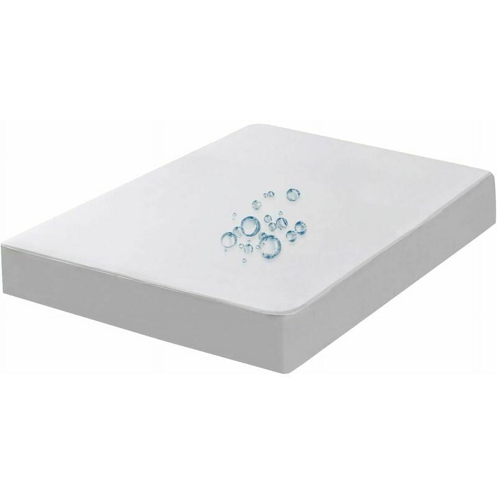 Zippered Mattress Encasement, Hypoallergenic Anti Mite Anti Bacterial ...