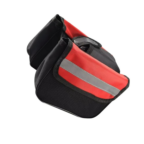 Zippers Closure Road Bike Top Tube Bag Waterproof Bicycles Front Frame Bag Cycling Crossbars ...