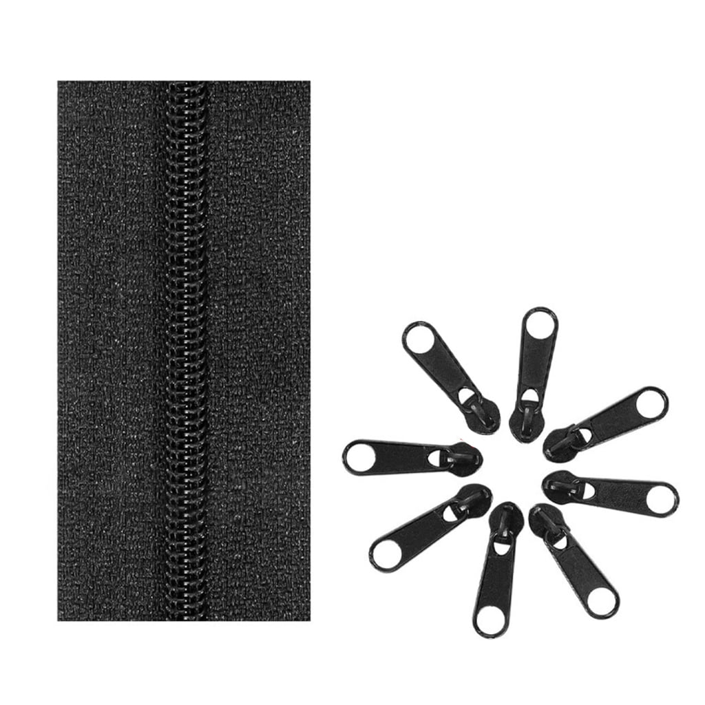 Zippers Repair Kits #3 #5 Nylon Coil Sewing Zippers Sewing Supplies ...