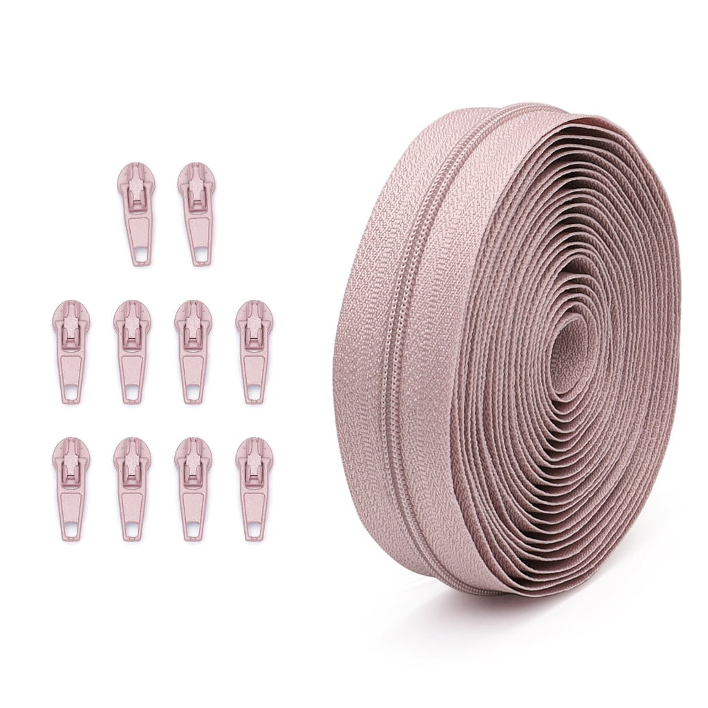 Zippers Repair Kits #3 Nylon Coil Sewing Zippers Zips Pulls Sliders ...
