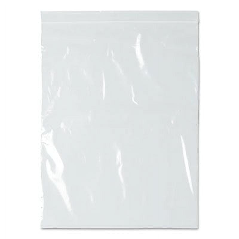 Zippit Resealable Bags, 2 Mil, 10" X 13", Clear, 1,000/Carton - Walmart ...