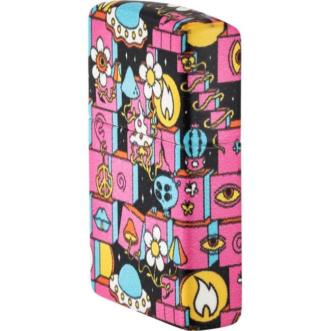 Zippo 48779 Abstract Design Metal Refillable Windproof Lighter ...