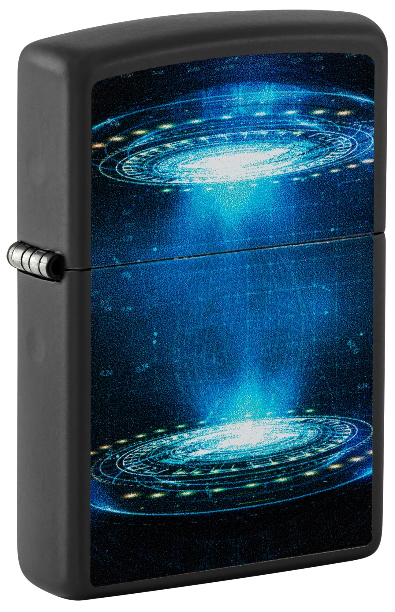 Zippo Black Light UFO Flame Design Black Matte Pocket Lighter - Walmart.com