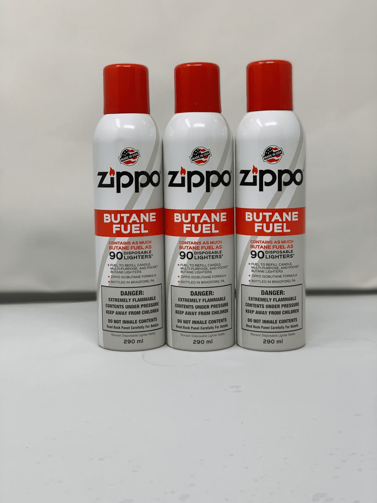 Zippo Butane Fuel 9.8oz -290Ml Pack of 3 - Walmart.com