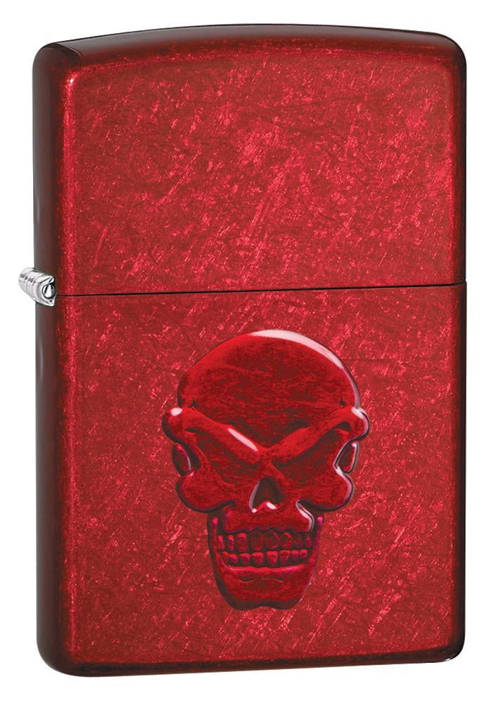 Zippo Doom Candy Apple Red Pocket Lighter - Walmart.com