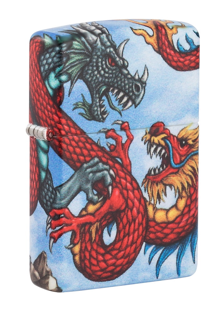 Zippo Dragon Design 540 Color Pocket Lighter - Walmart.com