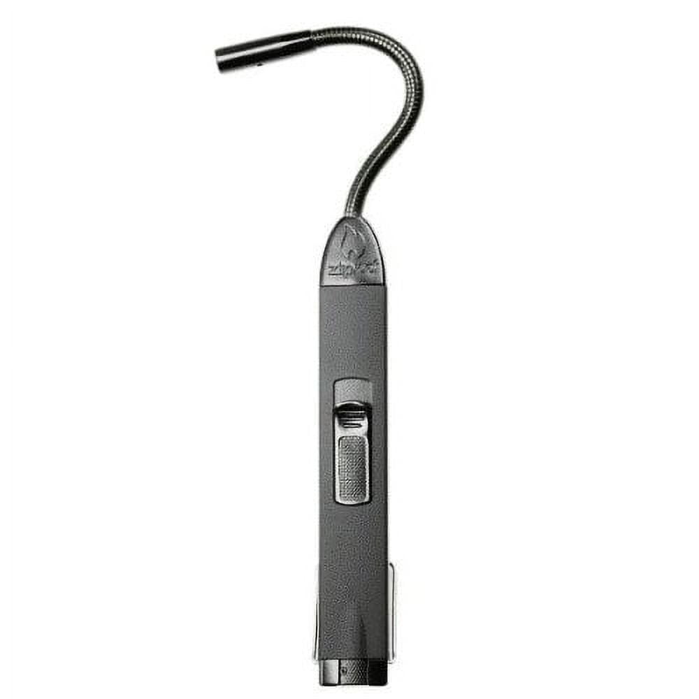 Zippo Flex Neck Lighter, Durable Metal, Dual Flame, Flexible Neck for ...