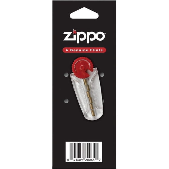 Zippo Manufacturing Company Flint Card with 6 Genuine Flints for ...