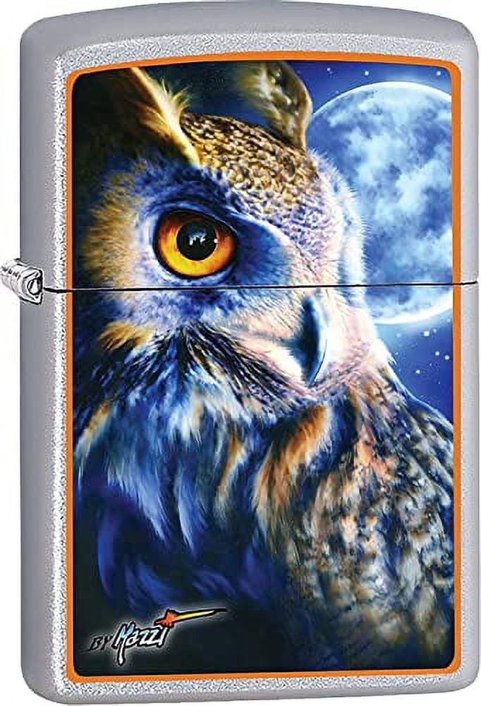 Zippo Lighter - Animals Windproof Lighter (Owl #Z589) - Walmart.com