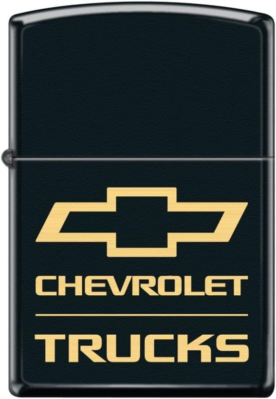 Zippo Lighter- Chevrolet Chevy Chevrolet Trucks Black Matte Lighter # ...