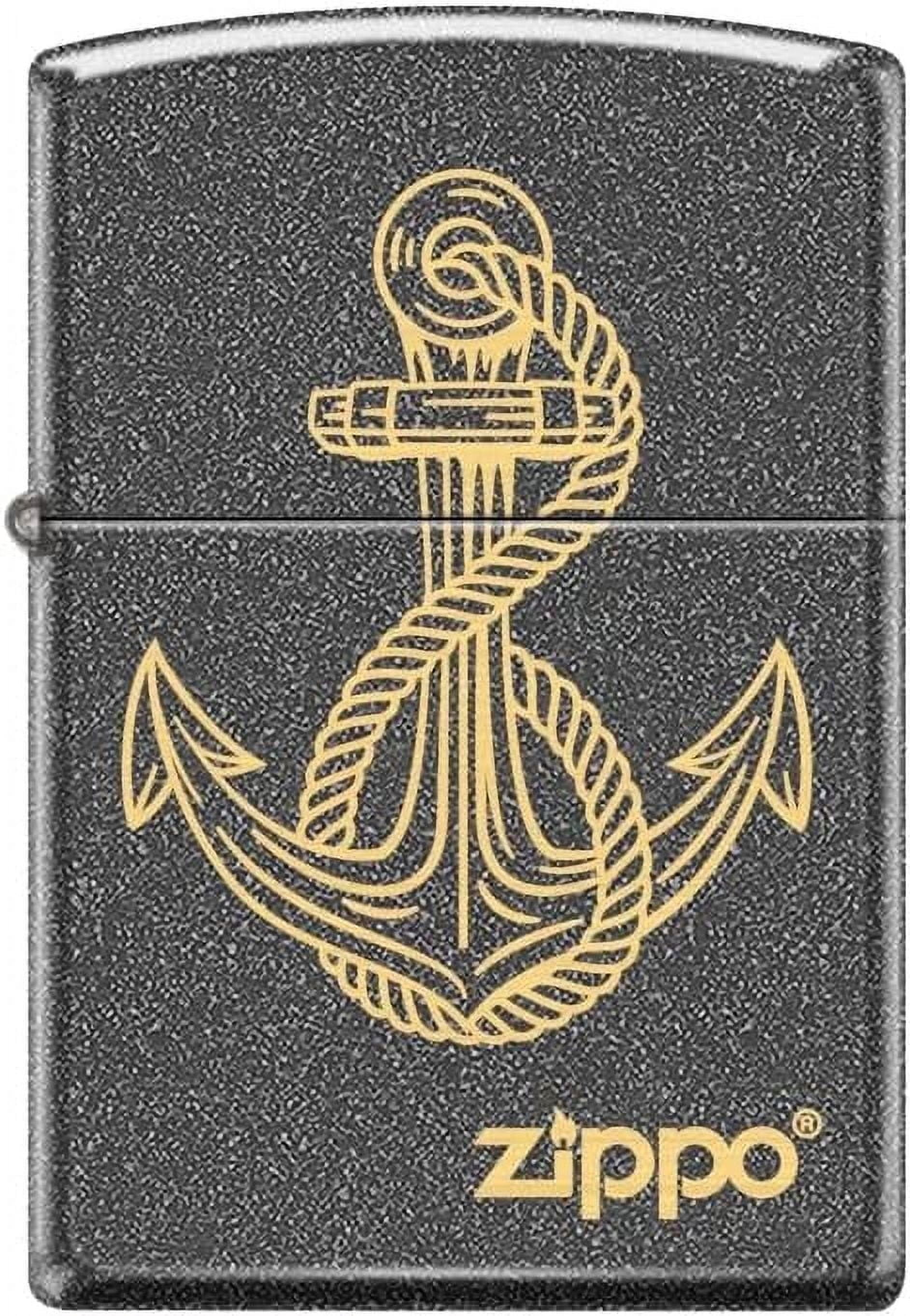 Zippo Lighter- Compass Nautical Windproof Lighter (Anchor Z5435 ...