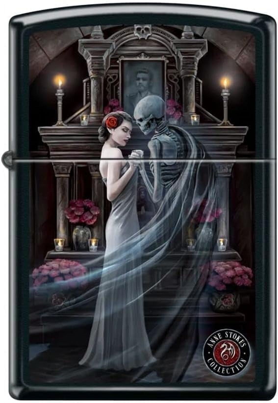 Zippo Lighter-Dragon Mythical Fantasy Street Lighter Skeleton Ghost Z5243 - Walmart.com