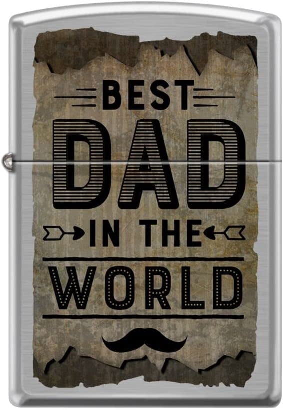 Zippo Lighter-Father and Son Happy Fathers Day Dad Fishing Windproof ...