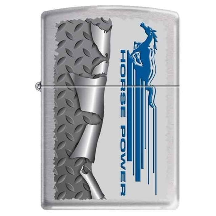 Zippo Lighter - Ford Mustang Rolled Diamondplate - Walmart.com