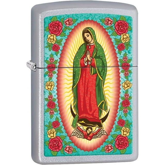 Zippo Lighter- Jesus Pray Cross Christianity Mary Guadalupe Prayer ...