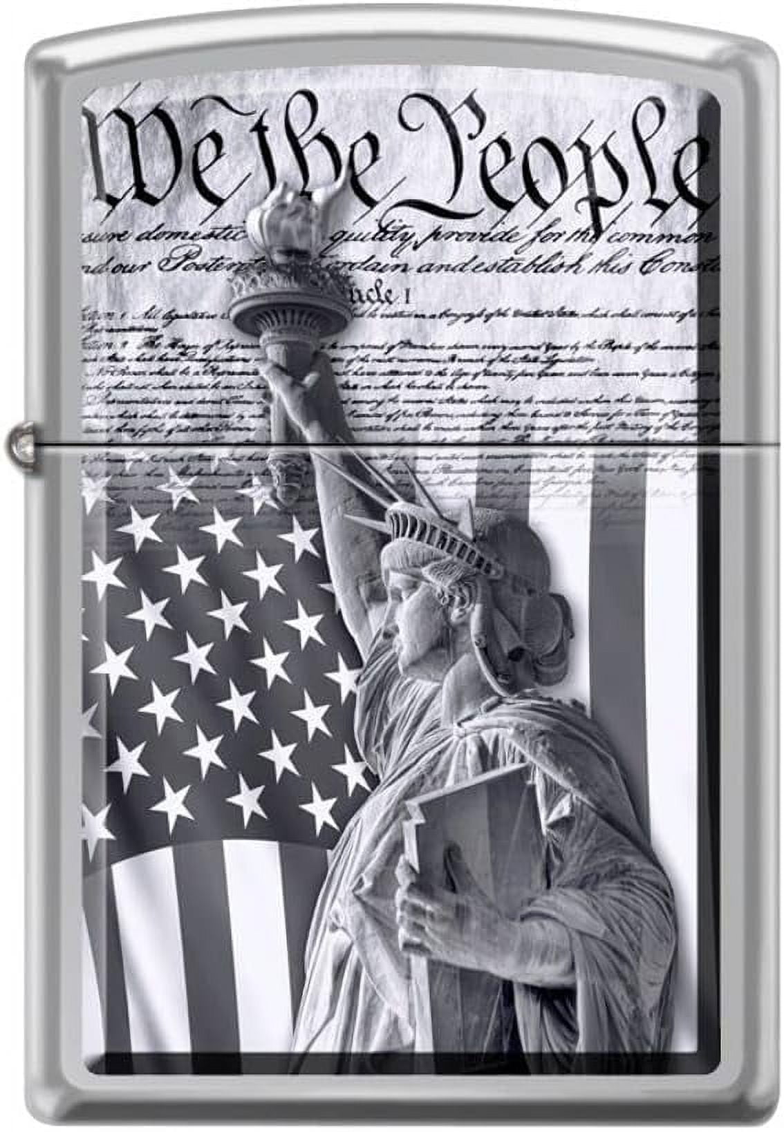 Zippo Lighter - Personalized Custom Message Engraved on Backside for ...