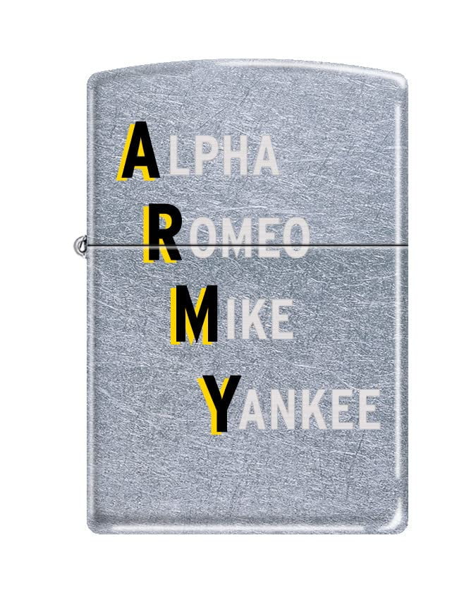 Zippo Lighter - Custom Engraved for U.S. Army, Office Use - Walmart ...