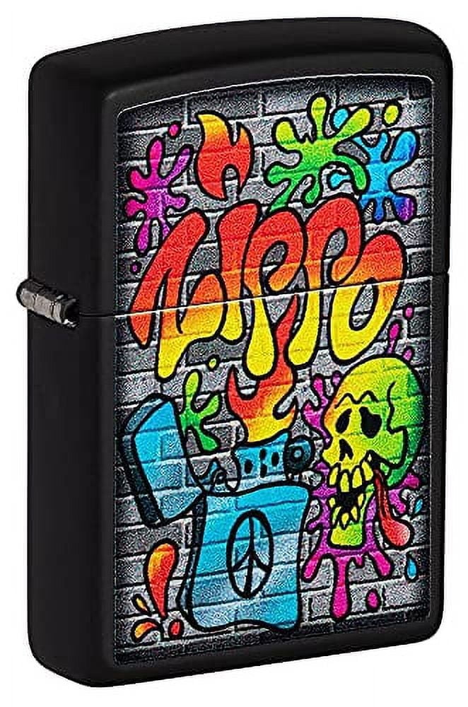 Zippo Lighter - Personalized Customize Message Engrave on Backside for ...