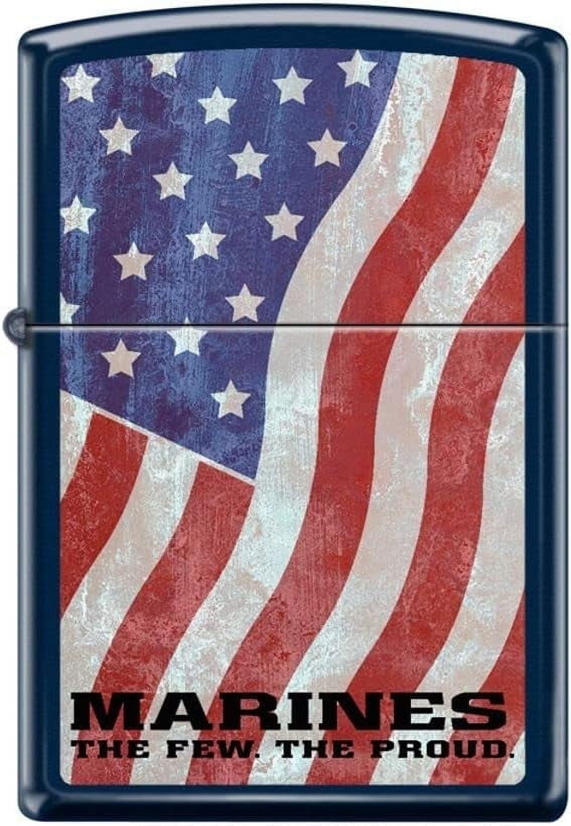 Zippo Lighter- USMC Marine Corps Navy Matte Windproof Lighter #Z5238 ...
