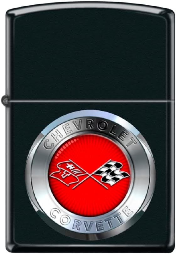Zippo Lighter - for Chevy Chevrolet Corvette Rays Racing Checkered Flags #Z5321 - Walmart.com
