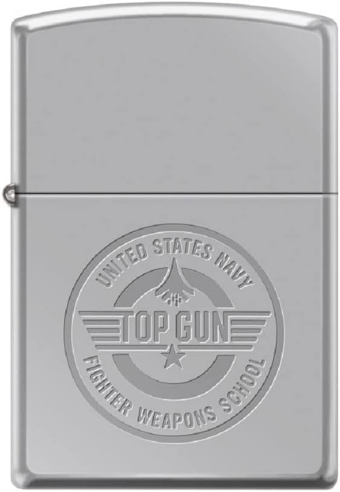 Zippo Lighter - for US Navy Top Gun Fighters Weapons School High Polish ...