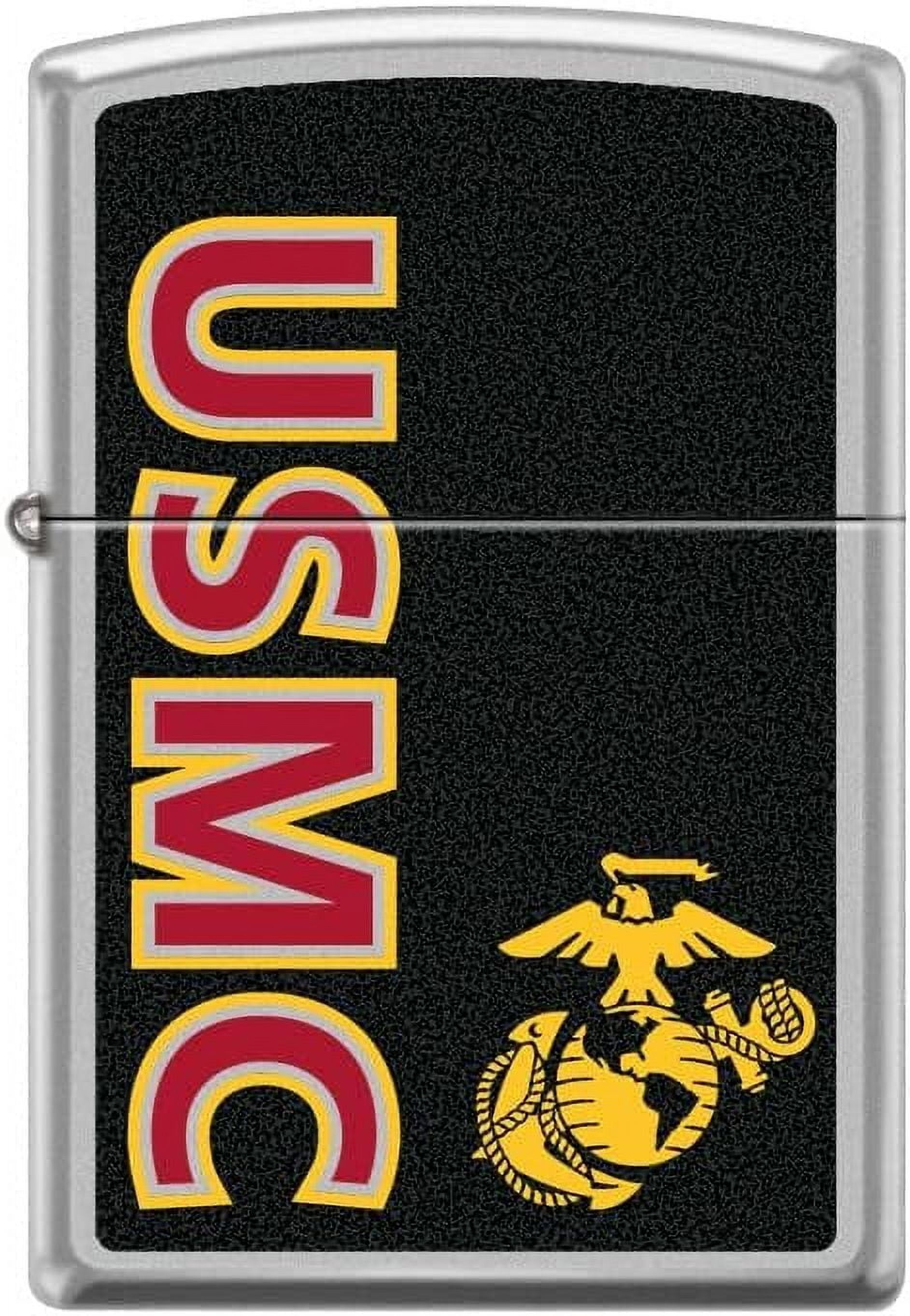 Zippo Lighter -for United States Marine Corps USMC Globes Anchor Noise ...