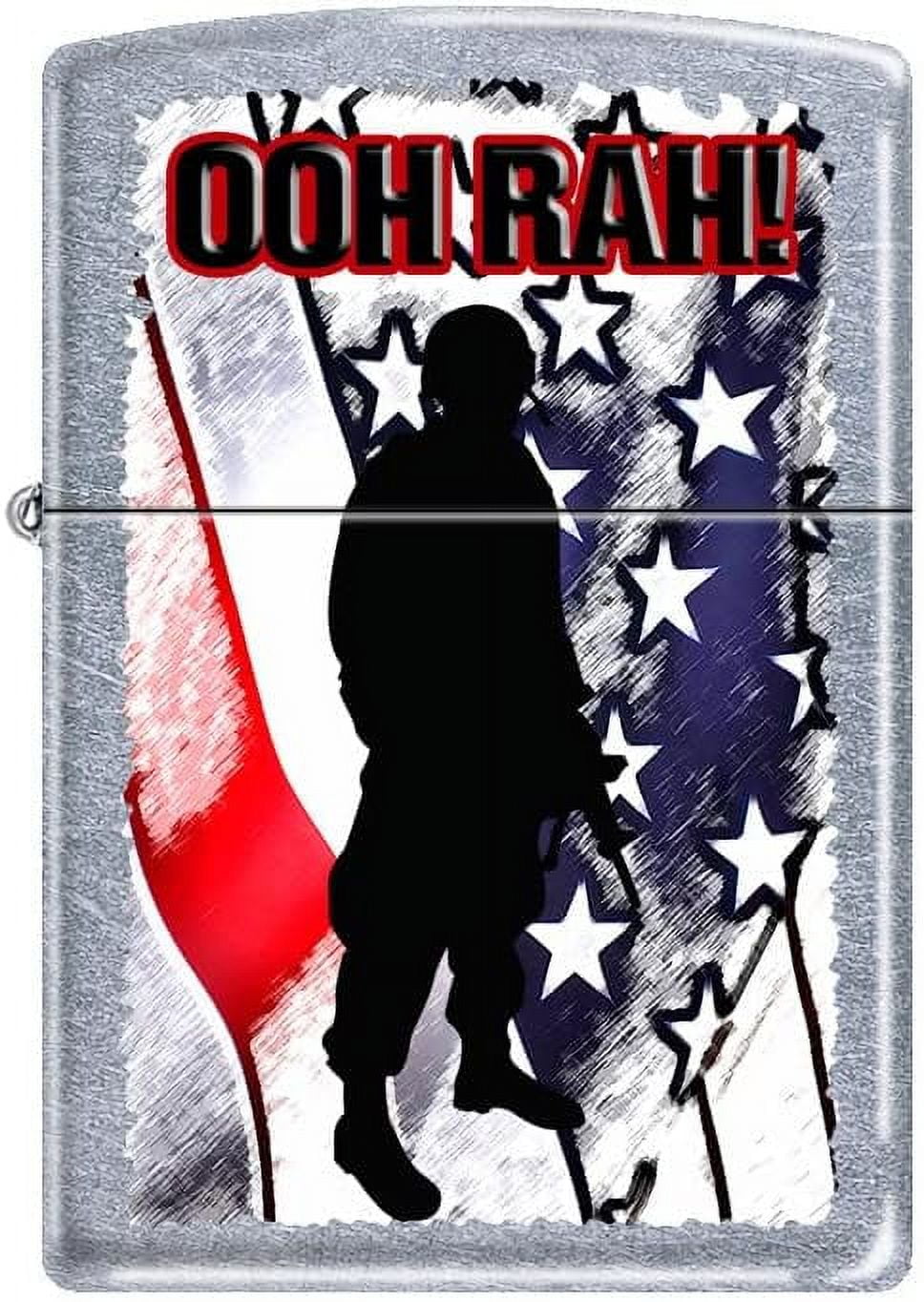 Zippo Lighter -for United States Marine Corps USMC Ooh-Rah! Street ...